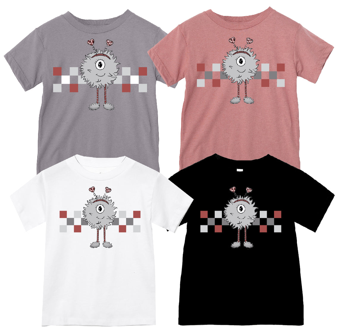 CHECK MONSTER TEES (Multiple Options) – Micro Me Shop